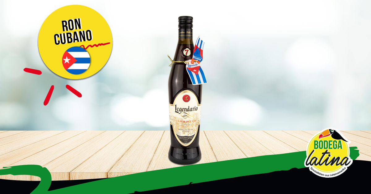 Ron Legendario, Elixir de Cuba, 700ml. - Bodega Latina