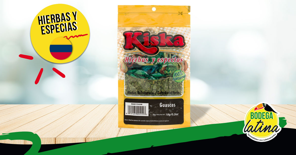 Kiska Guascas,Hierbas deshidratadas, 10g - Bodega Latina