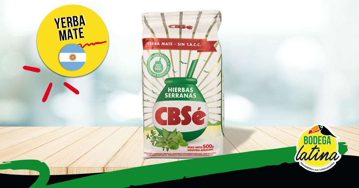 Yerba Mate, CBSé, 500g - Bodega Latina