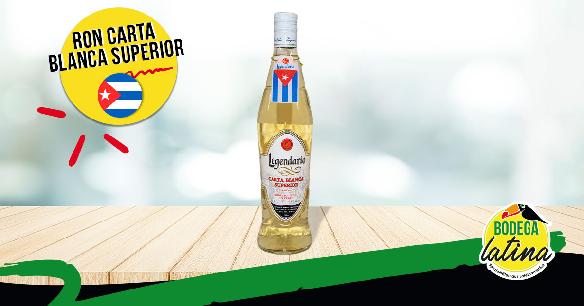 Ron Carta Blanca Superior, Legendario, 700ml - Bodega Latina
