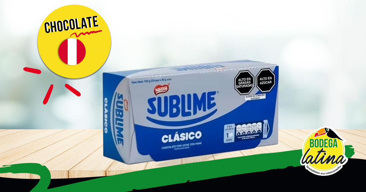 Chocolate, Sublime, Caja con 24 piezas - Bodega Latina