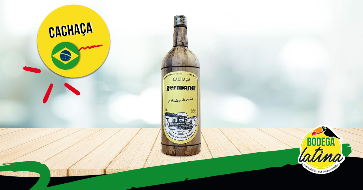Cachaça, Germana Premium, 1l - Bodega Latina