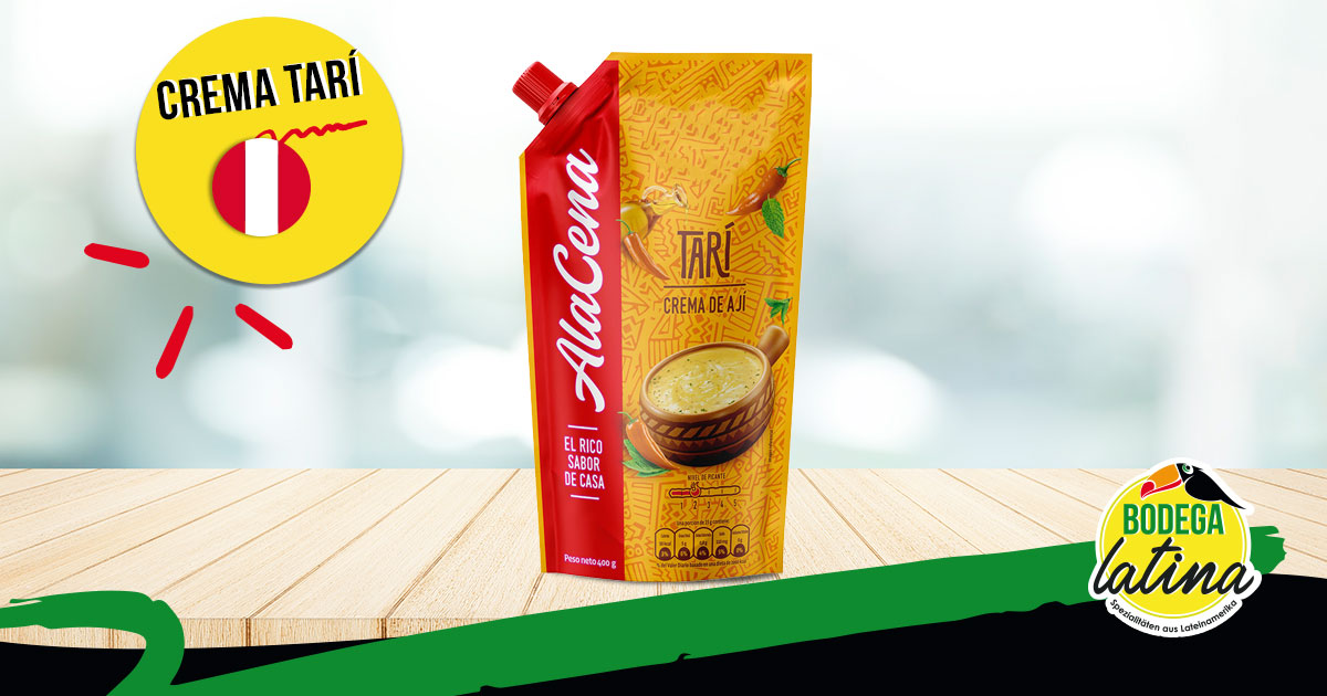 Crema de Ají Tarí, Alacena, 400g - Bodega Latina