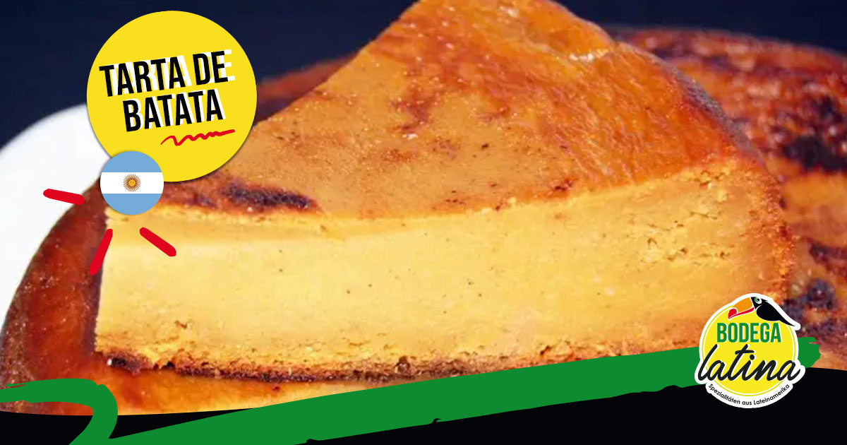 Receta para preparar Tarta de Batata - Bodega Latina