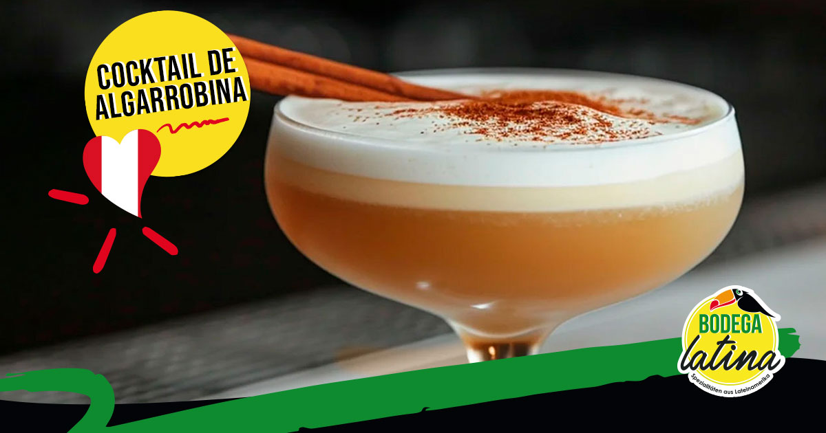 Receta para preparar un Cocktail de Algarrobina - Bodega Latina